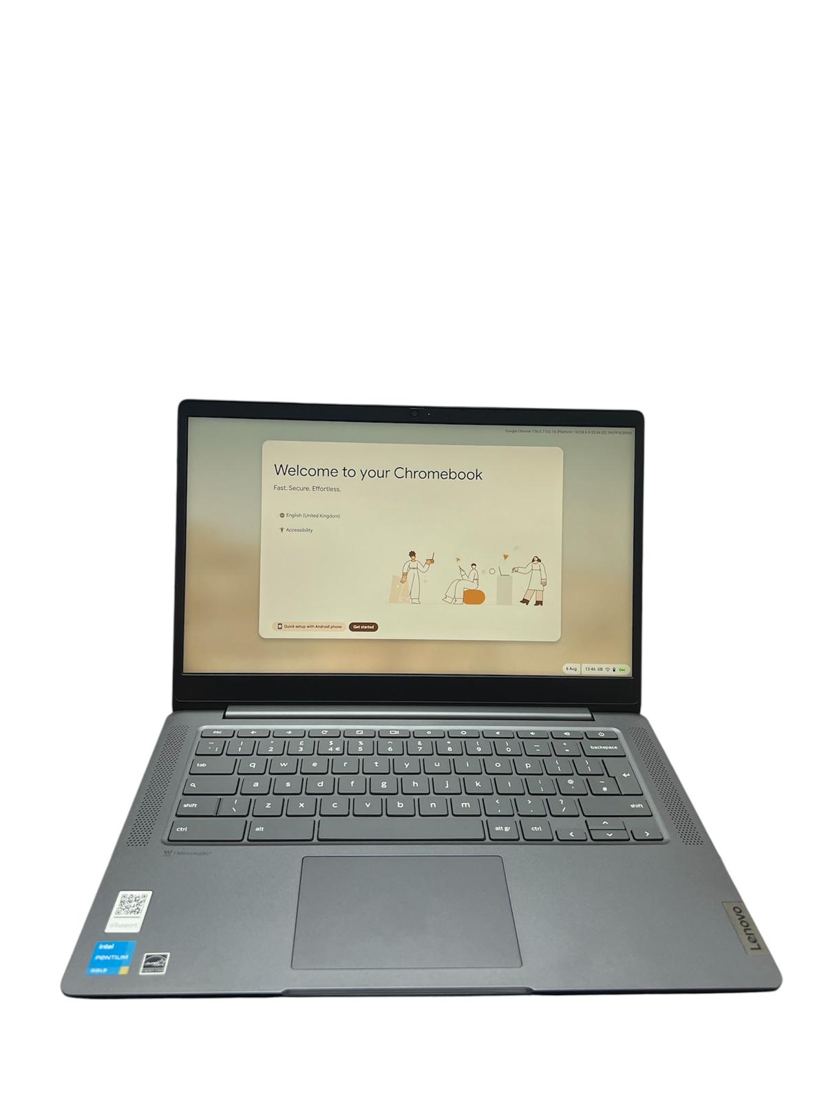 Pre-owned Lenovo IdeaPad 5 Chromebook 14ITL6 14" Laptop Pentium 7505 4G ...